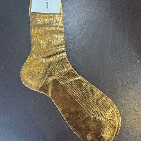 Maria La Rosa | Accessories | Maria La Rosa Laminated Socks In Light ...